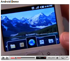 Googleが「Android」の試作機によるデモをビデオ公開: 我家のIT化